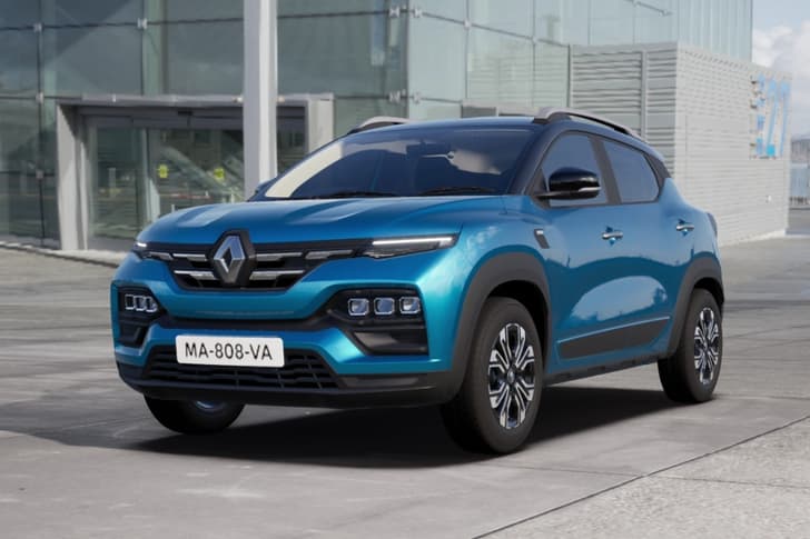 Renault Kiger Mystery Black Caspian Blue Dual Tone – Check Mystery ...